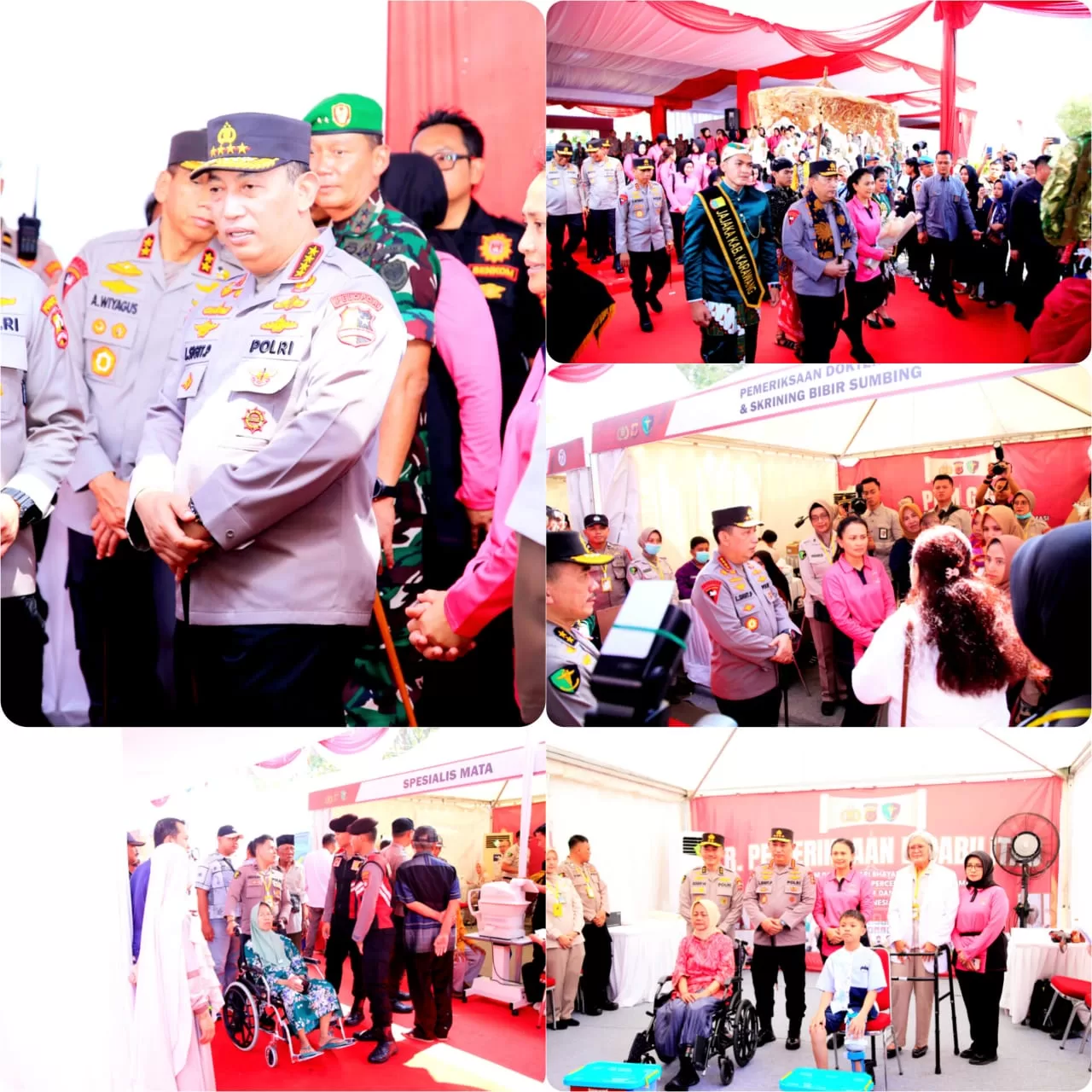 HUT Bhayangkara Ke-78, Polri Gelar Bakti Sosial Kesehatan Se-Indonesia ...